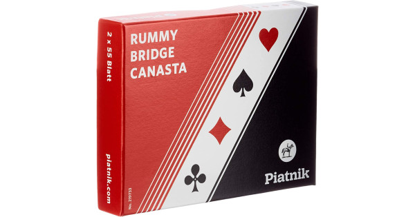 Карти за игра Piatnik - Rummy Bridge Canasta - 2 тестета | Digit.bg